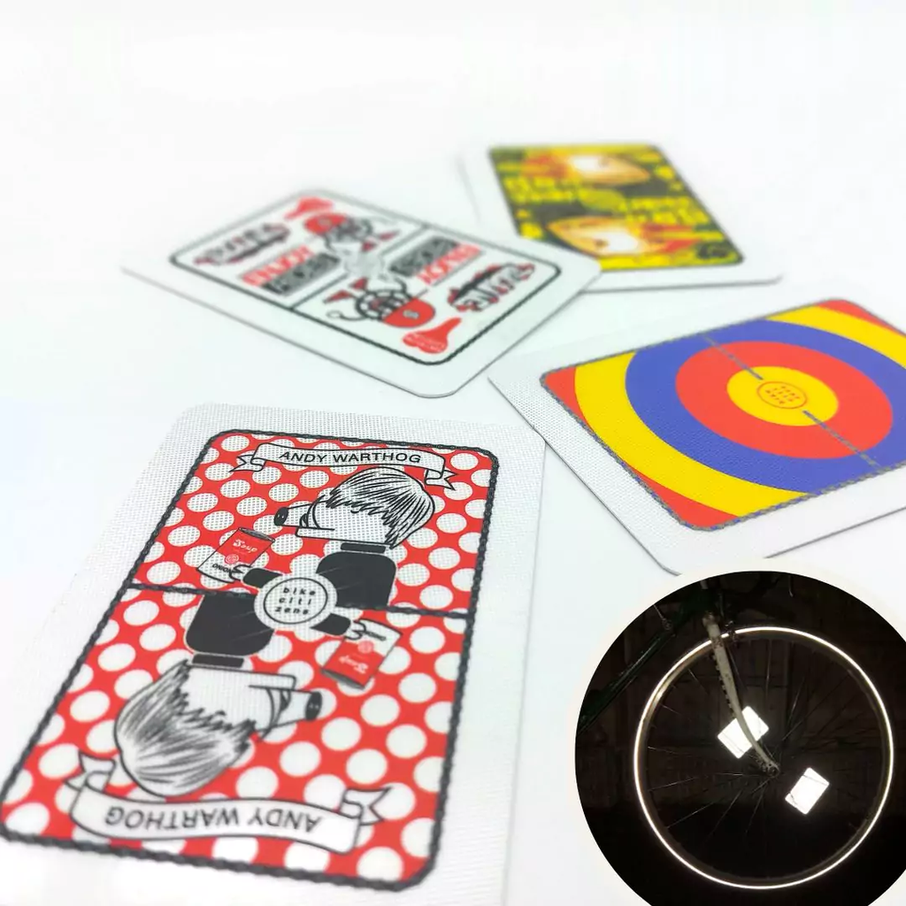 Bling Bling Reflective Spoke Card Set | Finn